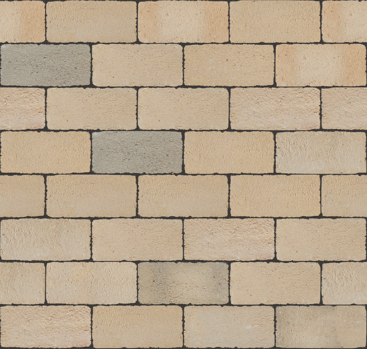 Lakeshore Blend Pavers, Stretcher - Architextures